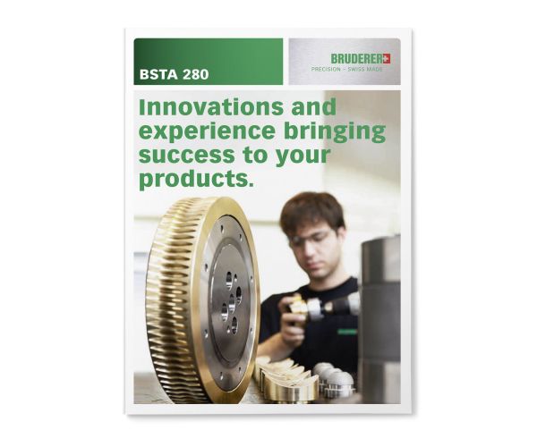 BRUDERER AG – PR/Archive/Downloads. | Bruderer Americas